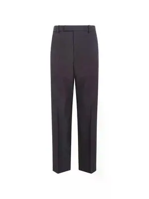 JIL SANDER Straight-leg Wool Trousers - Grey