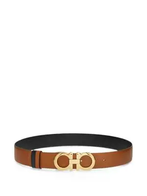 FERRAGAMO Gancini Reversible Leather Belt