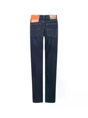 DIESEL® Straight-leg Jeans With Whiskering Effect