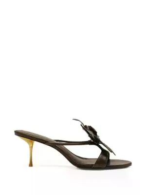 Cult Gaia Valoria Sandals - Brown