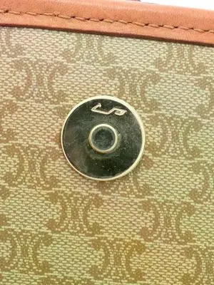 Celine 2000s Macadam Shoulder Bag
