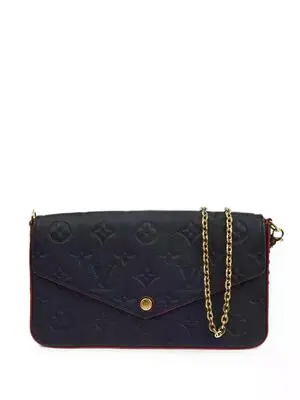 LOUIS VUITTON 2017 Félicie Pochette Shoulder Bag - Blue