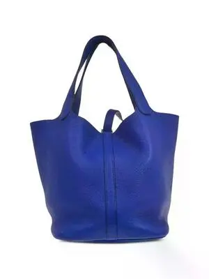 Hermès 2017 Picotin Lock Tote Bag - Blue