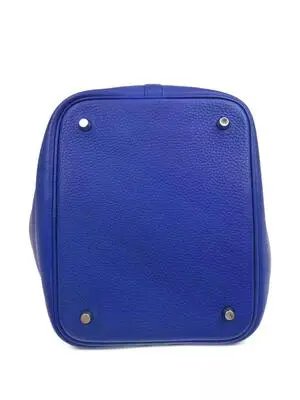 Hermès 2017 Picotin Lock Tote Bag - Blue