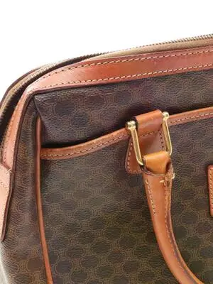 Celine 2000s Macadam Boston Tote Bag