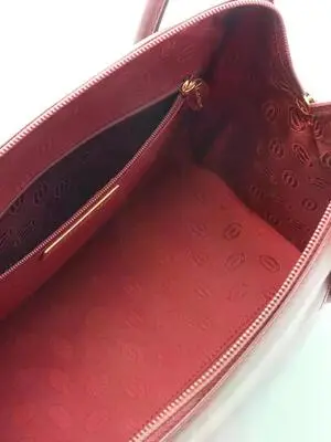 Cartier 2000s Mast Line Leather Handbag