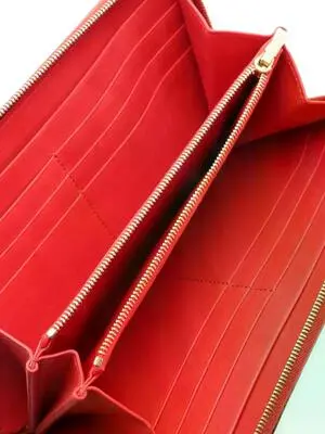 Celine 2010s Zip-around Leather Wallet