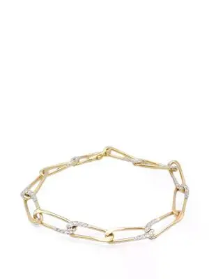 Cartier 18k Yellow Diamond Link Bracelet - Gold