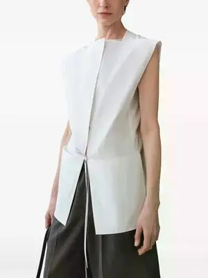 LESS Tie-front Shirt