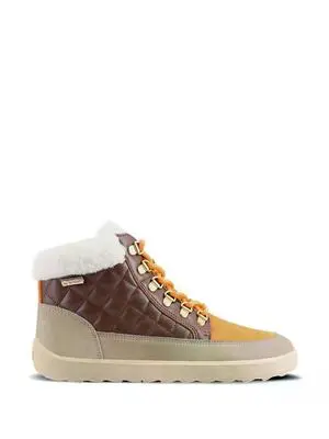 Be Lenka Quilted Shearling-trim High-top Sneakers