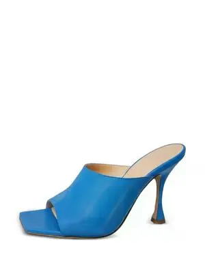 Magda Butrym Square-toe Leather Mules