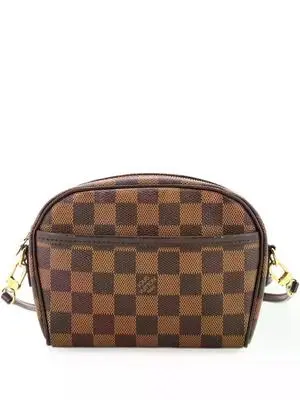 LOUIS VUITTON Ipanema Pochette Damier Crossbody Bag - Brown