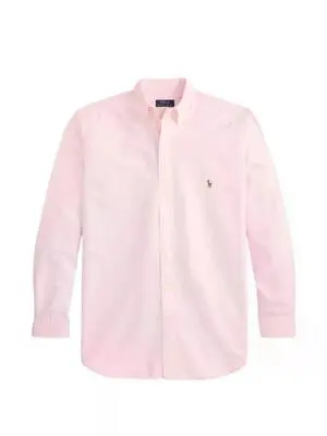 Polo Ralph Lauren Pony-embroidered Oxford Shirt - Pink