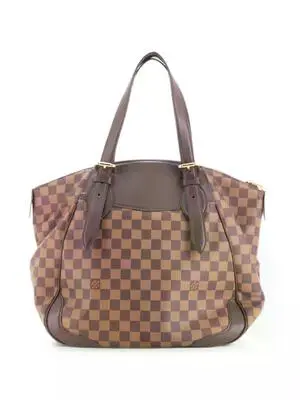 LOUIS VUITTON Verona Handbag Damier Mm Shoulder Bag - Brown