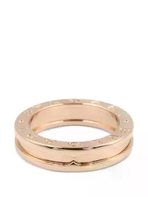 BVLGARI 18k Rose Gold B.zero1 Ring - Pink