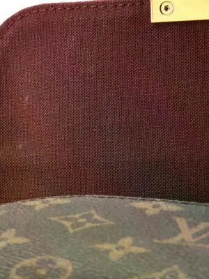 LOUIS VUITTON Monogram Canvas Pm Clutch Bag - Brown