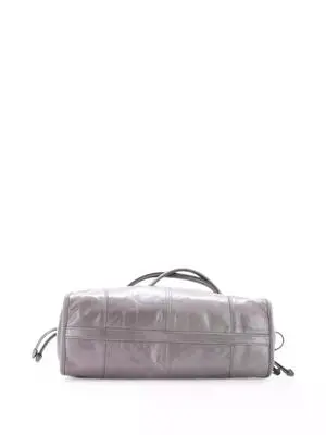 Prada Bonnie Vitello Shine Medium Crossbody Bag - Grey