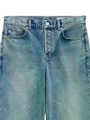 Agl Billie Straight-leg Jeans In Washed Denim