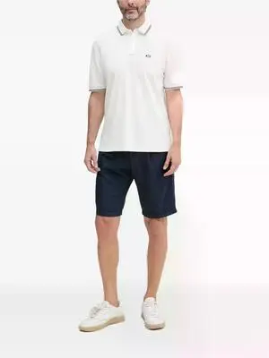 Armani Exchange Regular Fit Polo Shirt In Stretch Cotton Piqu