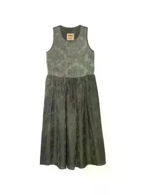 UMA WANG Ardal Jacquard-pattern Midi Dress