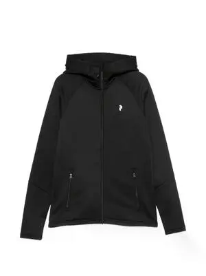 PEAK PERFORMANCE Logo Print Zip-up Sweatshirt