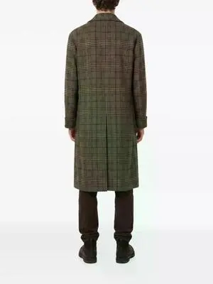 Caruso Rigoletto Check Double-breasted Coat