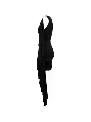 Alexander Wang Asymmetric Ruched Mini Dress