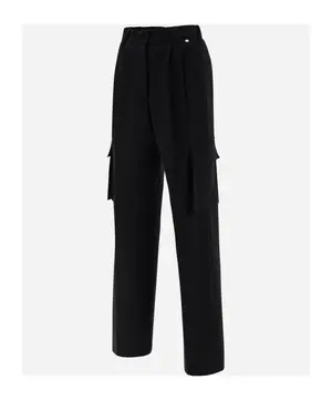 Herno High-waisted Cargo Tailored Trousers