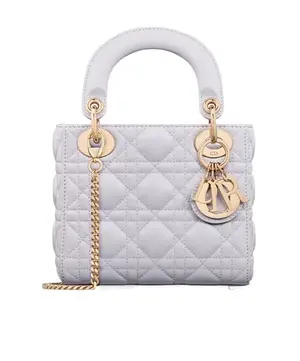 Dior Small Lady My Abcdior Bag - Lavender