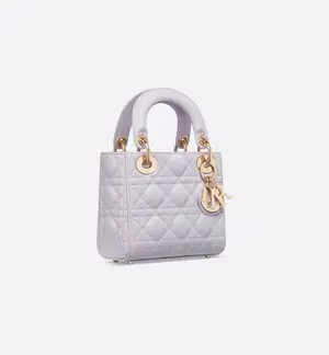 Dior Small Lady My Abcdior Bag - Lavender