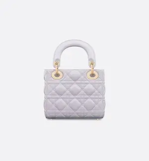 Dior Small Lady My Abcdior Bag - Lavender
