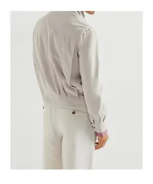 Brunello Cucinelli Butto Suede Jacket