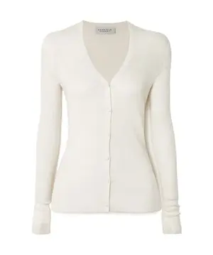 Gabriela Hearst Long-sleeved Cardigan - White