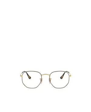 Ray-ban Hexagonal Frame Glasses - White