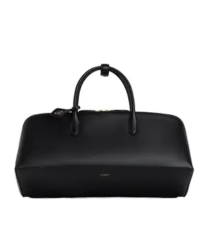 Alaïa Delta Medium Bag In Box Calfskin - Black