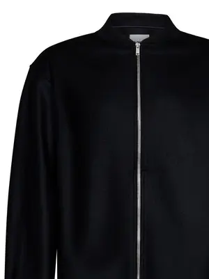 JIL SANDER Zip-up Long-sleeved Bomber Jacket