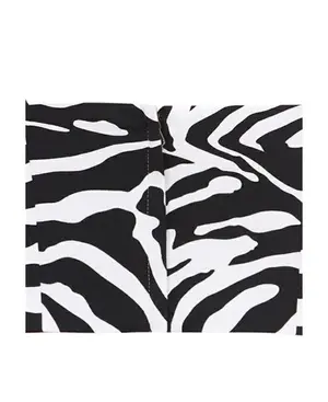Dolce & Gabbana Dolce Gabbana Zebra Print Cropped Top