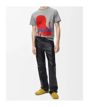 Loewe Regular Fit T-shirt In Cotton
