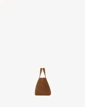 Saint Laurent Le 5 À 7 Baby Bea Suede Top Handle Bag