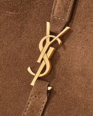 Saint Laurent Le 5 À 7 Baby Bea Suede Top Handle Bag