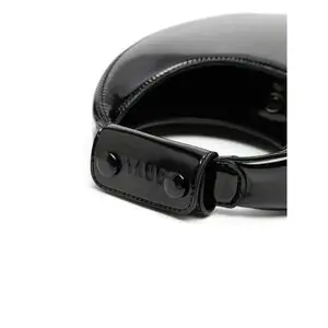 Staud Good Night Moon Logo-debossed Crossbody Bag