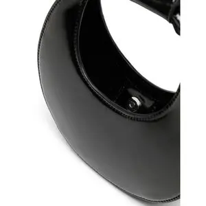 Staud Good Night Moon Logo-debossed Crossbody Bag