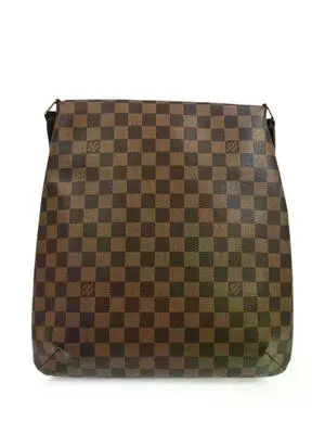 LOUIS VUITTON Damier Musette Shoulder Bag