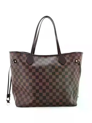 LOUIS VUITTON Neverfull Nm Damier Mm Tote Bag - Brown