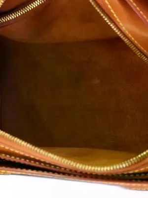 LOUIS VUITTON Pont Neuf Handbag Epi Leather Pm Satchel - Brown