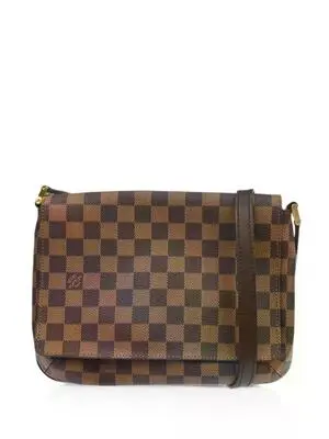 LOUIS VUITTON 2003 Musette Tango Shoulder Bag - Brown
