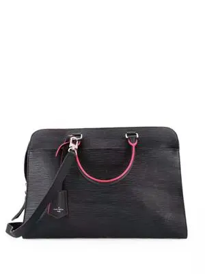 LOUIS VUITTON Vaneau Handbag Epi Leather Gm Satchel - Black