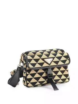 Prada Small Jacquard Messenger Bag
