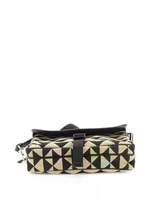 Prada Small Jacquard Messenger Bag