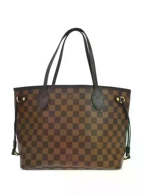 LOUIS VUITTON Damier Neverfull Pm Tote Bag - Brown
